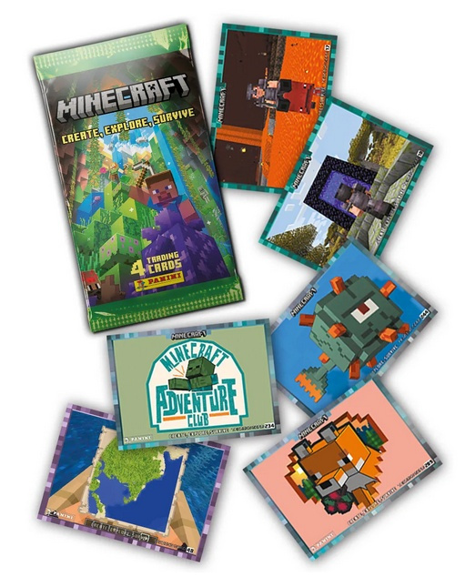 Saszetka Karty Minecraft Panini | karteina.pl
